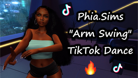 Second Life Marketplace - Phia.Sims Arm Swing TikTok Dance Animation
